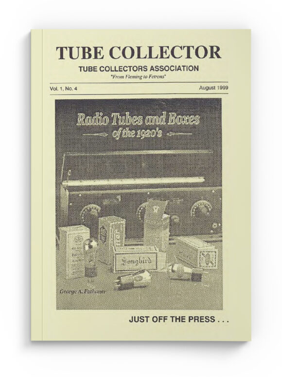 Volume 1 – Vacuum Tube Archive